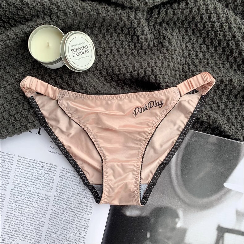 1/5 Pcs Lot Womens Sexy Satin String Bikinis Panties Silky Briefs ...