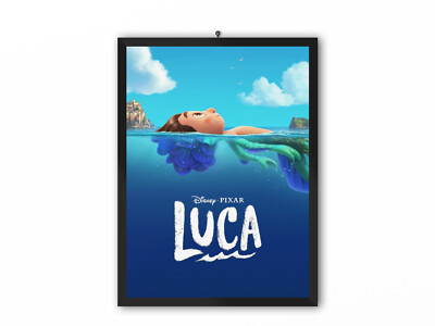 500022 Luca 2021 Enrico Casarosa Pixel Movie 16x12 WALL PRINT POSTER | eBay
