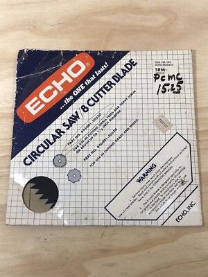 Echo Circular Saw / 8” Cutter Blade 695001-20330 For Echo SRM-200AE New ...