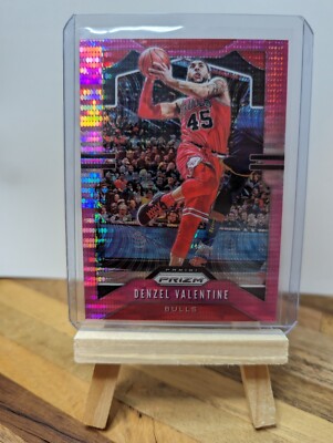 **Denzel Valentine Pink Prizm 20/42** 2019-20 Panini Prizm #66 Bulls | eBay