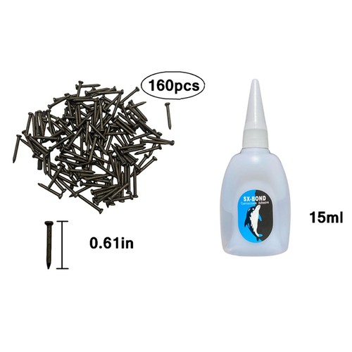 40 Pcs/20 Pairs Rubber Shoes Heel Taps Tips Repair Pad Replacement for ...