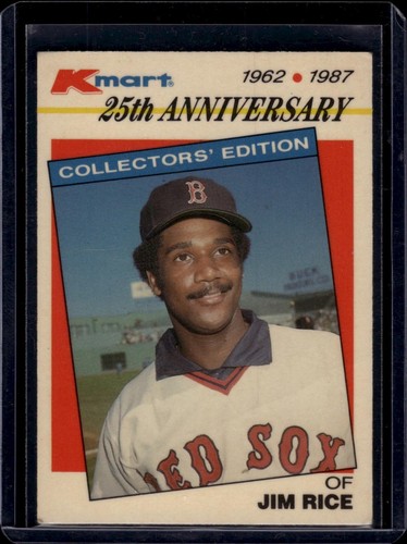 1987 Topps Kmart 25th Anniversary #18 Jim Rice | eBay