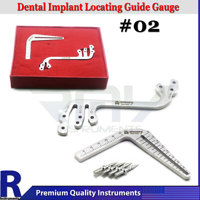 Dental Implant Locator Depth Pin Gauge Surgical Locating Guide Parallel ...