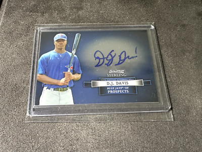 D.J. Davis 2012 Bowman Sterling Auto Autograph | eBay