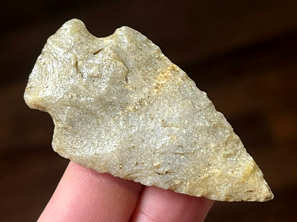 EXCEPTIONAL HIXTON HOPEWELL POINT IOWA AUTHENTIC ARROWHEADS INDIAN ...