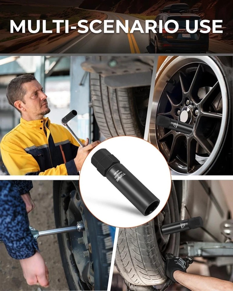 10 Spline Lug Nut Socket, Replacement for TA20-19/21C, M12, M14, Ta20 ...