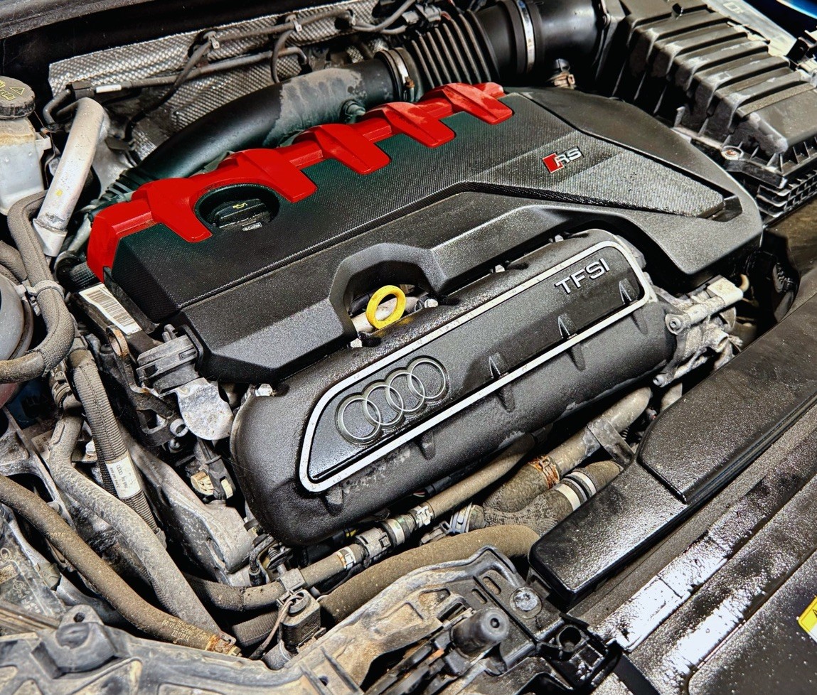 DNW RS3 TTRS RSQ3 2.5 AUDI VW ENGINE COMPLETE 9K MILES WITH TURBO ...