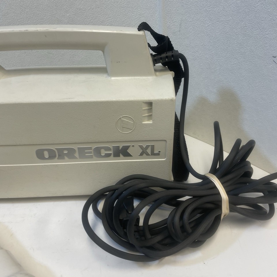 Oreck XL Compact Handheld Canister Vacuum Cleaner White Model RBB870-AW ...