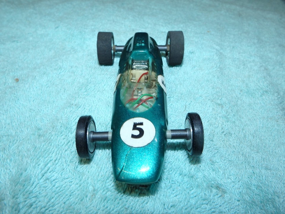 Vintage 1/24 Cox BRM F1 Slot Car Tested Works Monogram Revell AMT ...