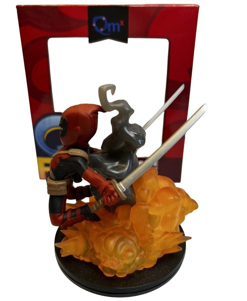 Marvel Q-Fig Deadpool Loot Crate Exclusive Figure Collectible ...