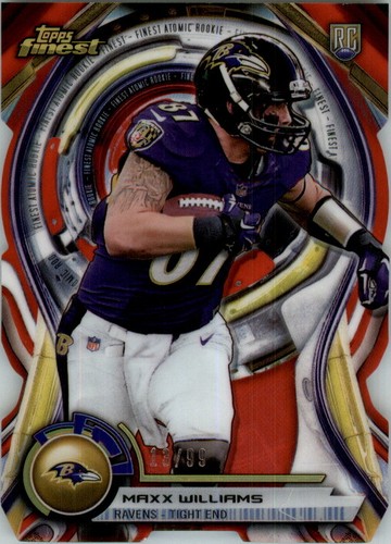 2015 Topps Finest - Atomic Refractor Rookie Die-Cuts Red Refractor # ...