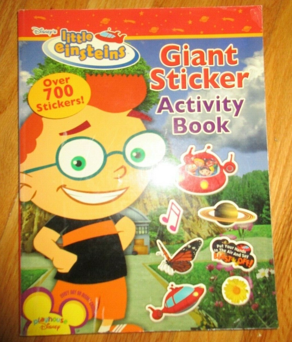 Little Einsteins Giant Sticker Activity Book And Coloring