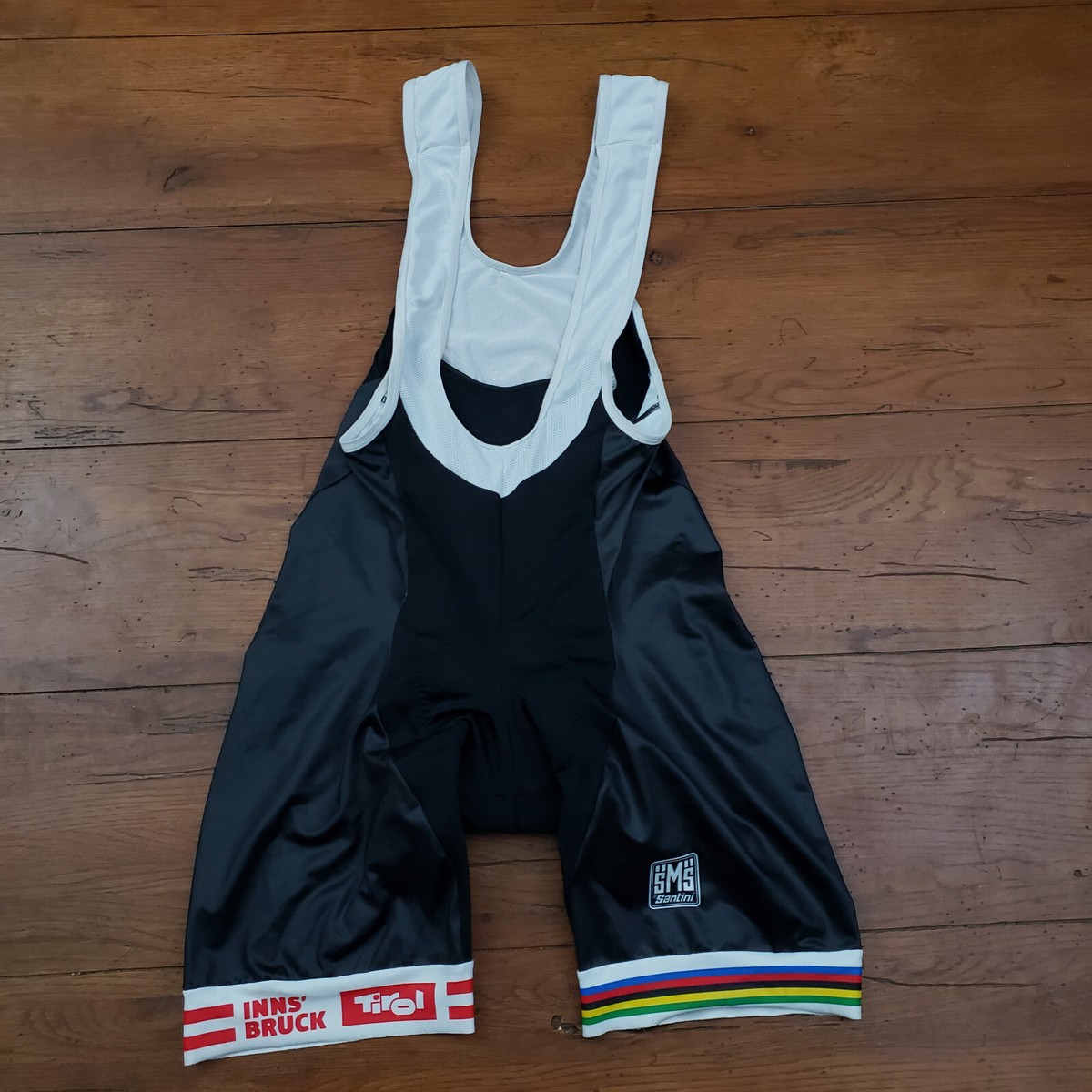 SMS Santini Mens Large Cycling Bibshorts 6 SMS Santini Mens Large Cycling Bibshorts 6