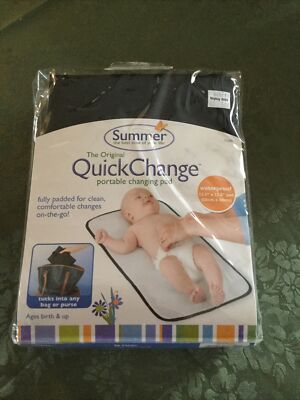 Summer Quickchange Portable Changing Pad, Black | eBay