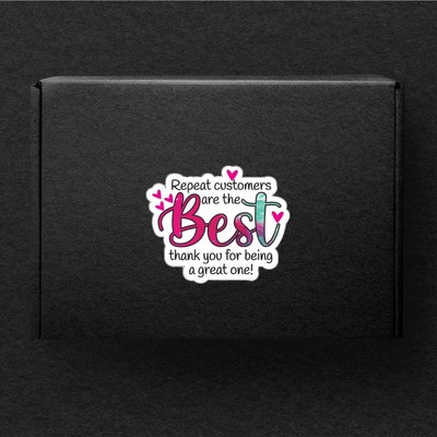 Repeat Customers Are The Best Packaging Stickers | eBay