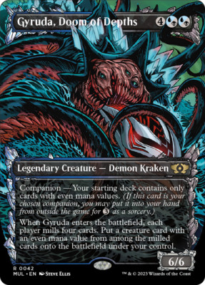 Gyruda, Doom of Depths SHOWCASE, Multiverse Legends, MTG MUL NM/M | eBay