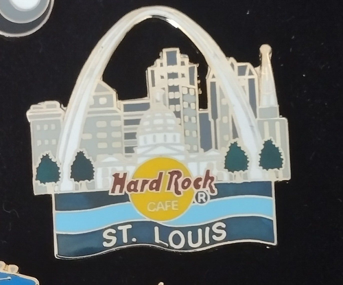 Hard Rock Café St. Louis City Scene w/Arch | eBay