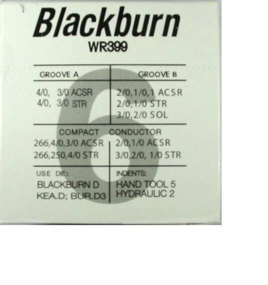 Blackburn H Tap Compression Connectors WR399 Db4020 for sale online | eBay