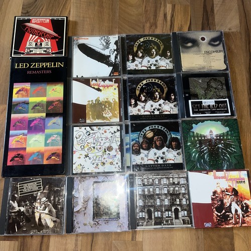Led Zeppelin CD Lot Of 15 With Remasters Box Set & Some Cover Tribute ...