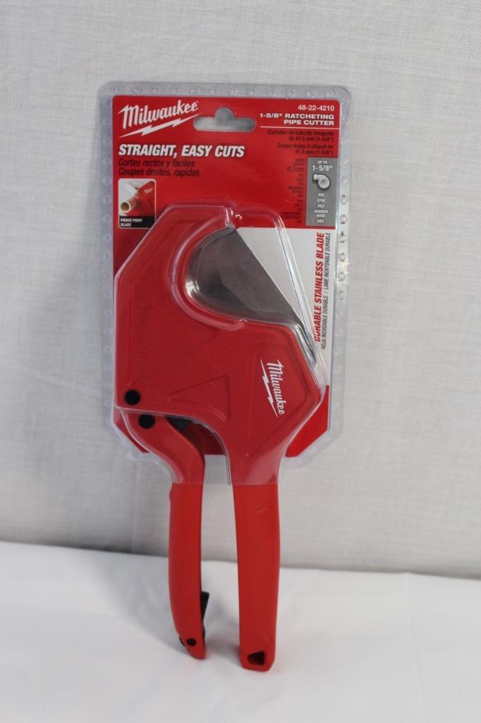 Milwaukee 48-22-4210 1-5/8 in. Ratcheting Pipe Cutter - NEW ...