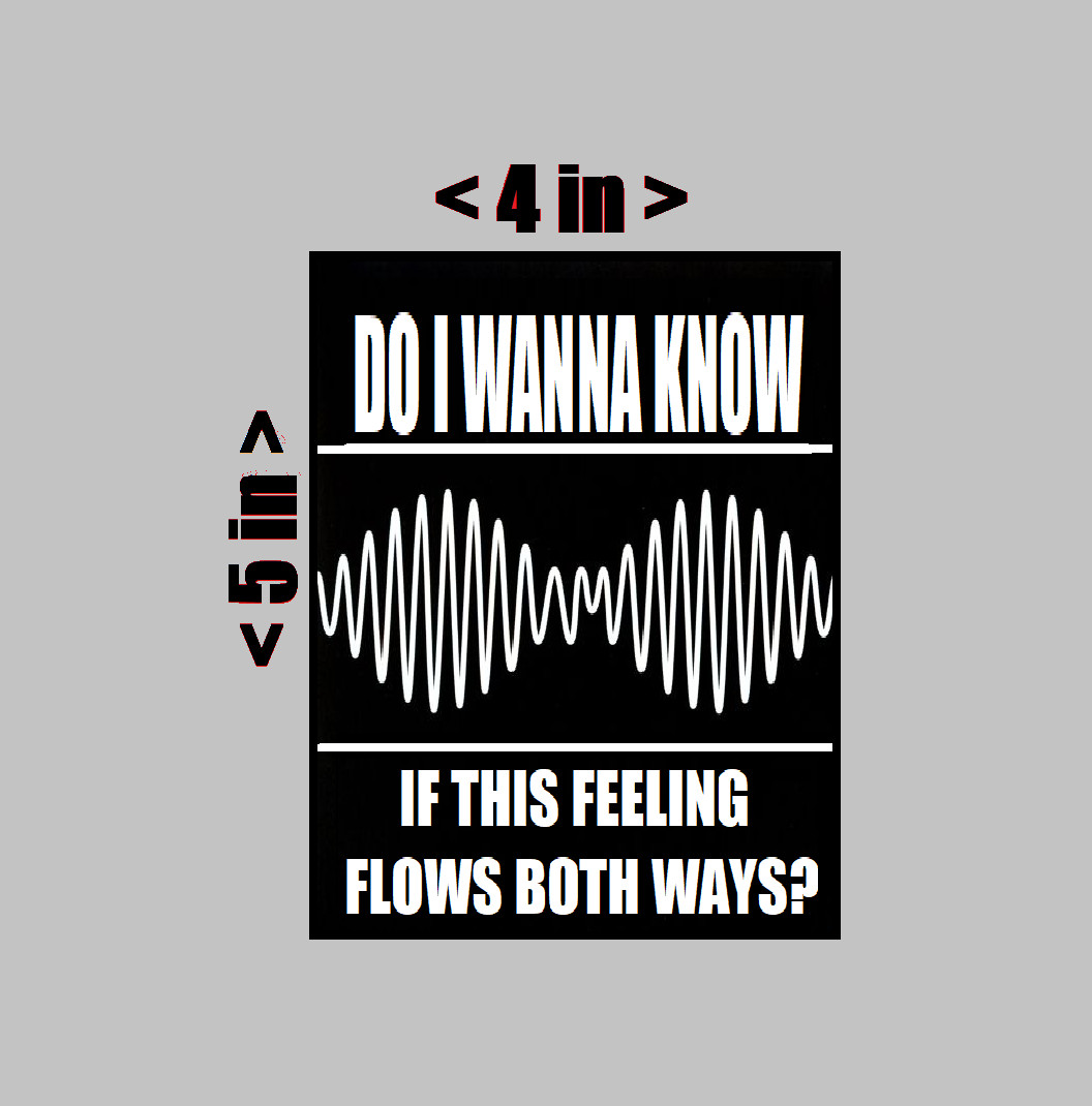 Arctic Monkeys Do I Wanna Know Lyrics