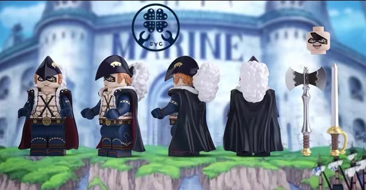 custom 3th party minifig mini brick syc one piece X· Drake | eBay