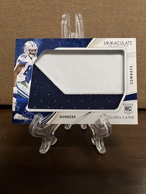 2020 Immaculate CeeDee Lamb NUMBERS ROOKIE PATCH 10/10 (eBay 1/1 ) 2 ...
