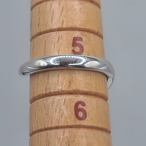 QVC 925 Ring Silver Tone Signed 5 | eBay