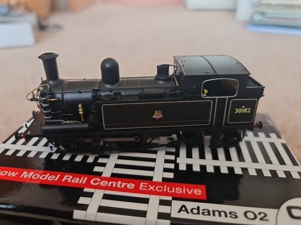 KERNOW KMRC OO GAUGE K2103 ADAMS O2 TANK LOCO BR BLACK 30182 PULL ...