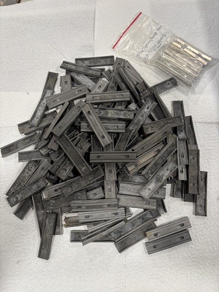 10 WW2 WW1 US GI 1903 1903 P-17 enfield 1903A3 1903A4 30-06 stripper ...