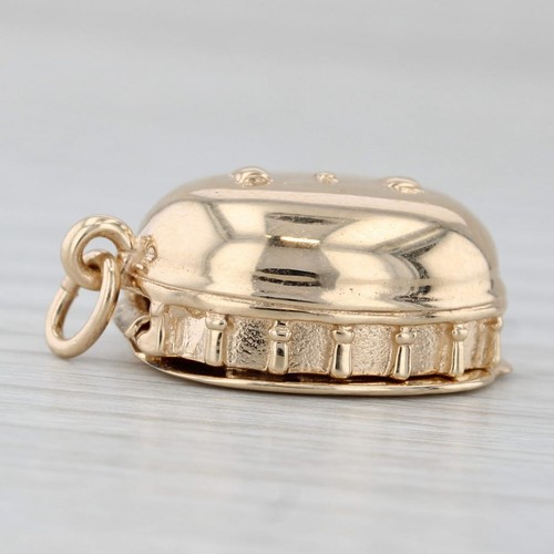 Mormon Tabernacle Salt Lake City UT Souvenir Charm 14k Gold Opens ...