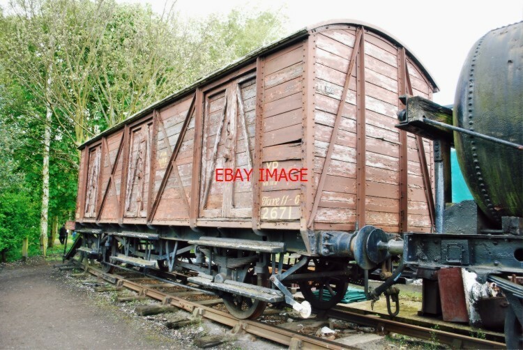 PHOTO GWR 'BLOATER' FITTED FISH VAN NO 2671 DIAGRAM S10 LOT 1356C BUILT ...