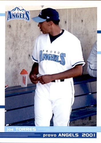 2001 Provo Angels Grandstand #25 Joe Torres Kissimmee Florida FL ...