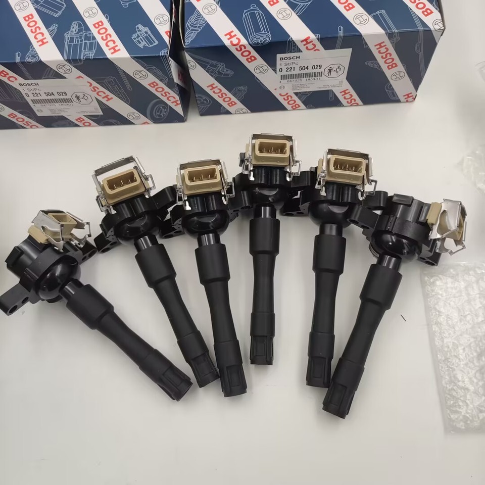 New 6PCS Ignition Coils Bosch 0221504029 For BMW E36 E46 E39 E38 E53 ...