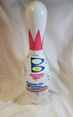 PBA Bowling Autograph Bowling Pin Signatures 1988 National ...