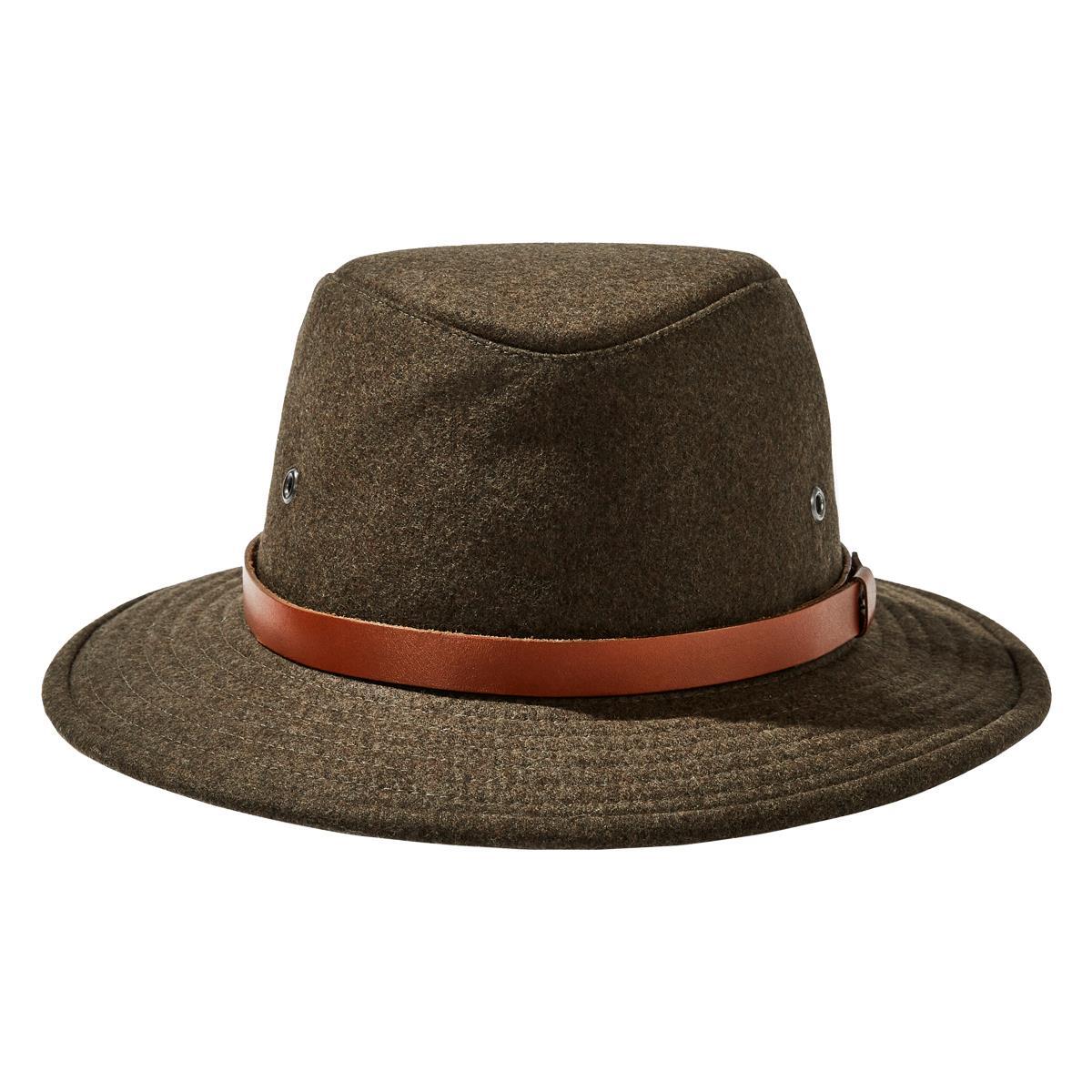 Tilley Fall Trail Hat Mens Ladies Hat Olive Green Charcoal Mix | eBay UK