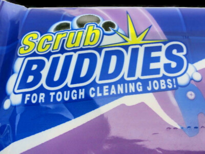 2 Pack Scrub Buddies Deep Cleaning Pad Refills Fit Swiffer Wet Jet Mop ...