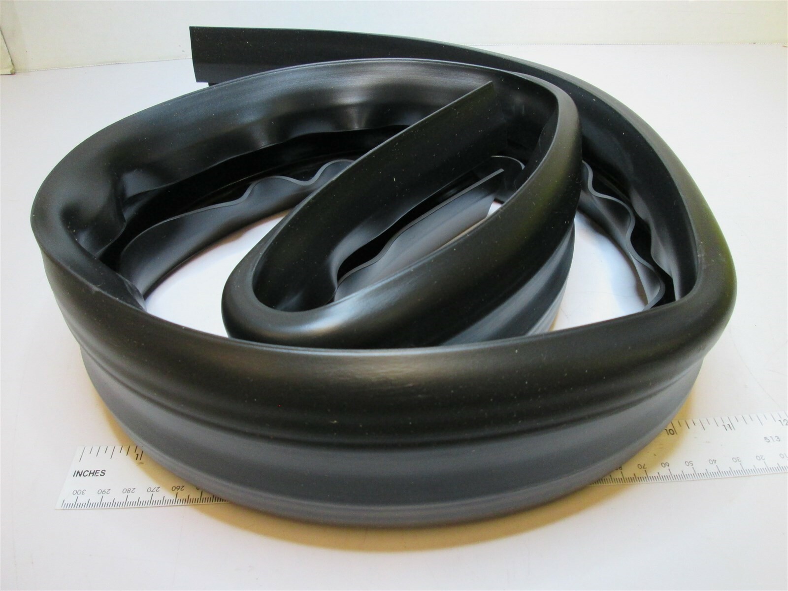 HUBBELL WIRING DEVICE-KELLEMS FT4BK5 PVC Cable Protector 5 ft x 3-1/4 ...