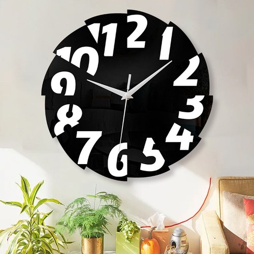 Minimalist ins Japanese and Korean fashion digital wall clock | eBay ...