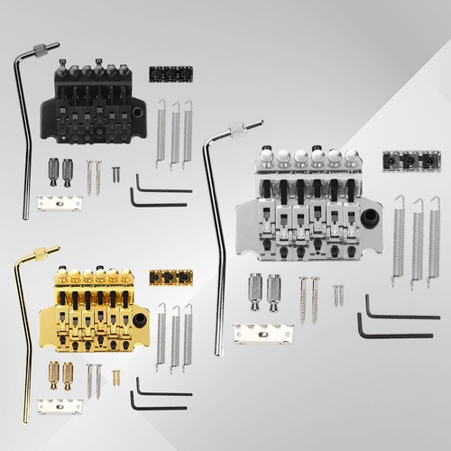 Double Locking Tremolo System Bridge for Floyd Rose Ele Guitar Parts GD ...