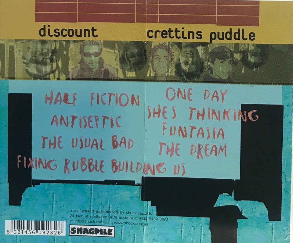 Discount And Crettins Puddle : Digital Biscuit (CD 1998 Shagpile) *Very ...
