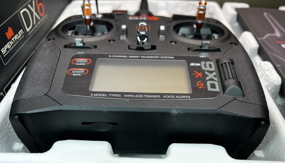 Spektrum DX6 Transmitter spm6700 6 Channel 2.4ghz Dsmx Radio System | eBay