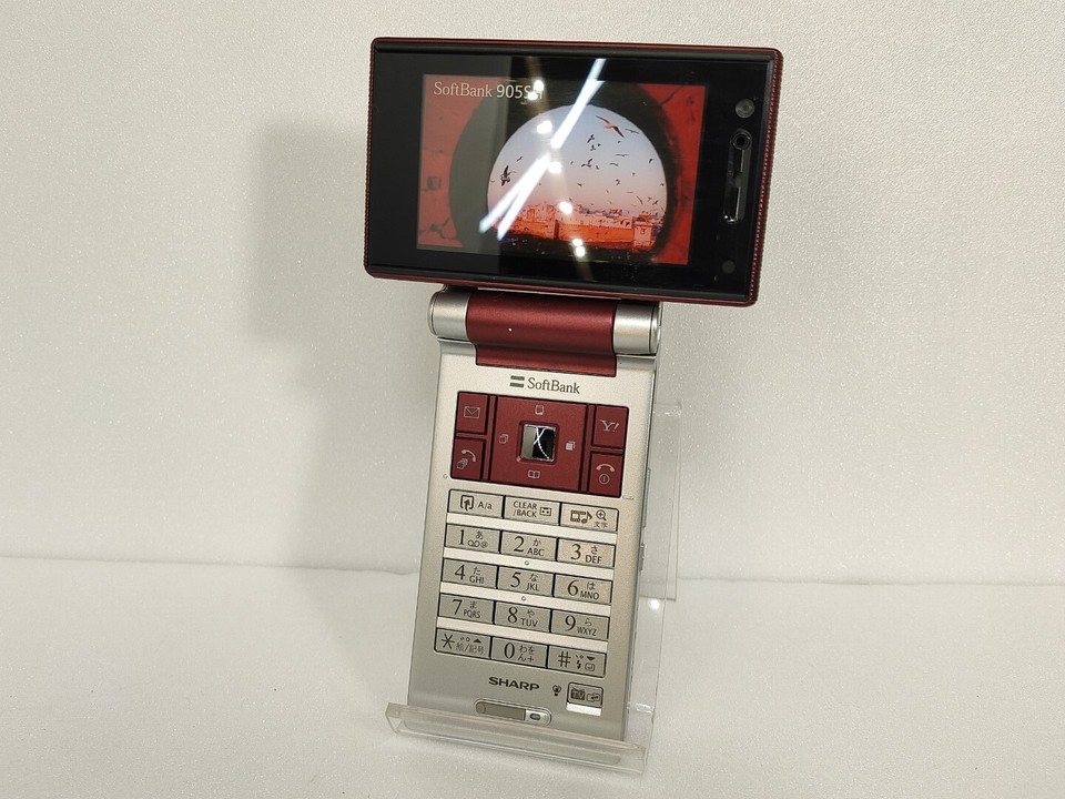 【dummy!】 SHARP 905SH （color red） SoftBank-japan non-working cellphone ...