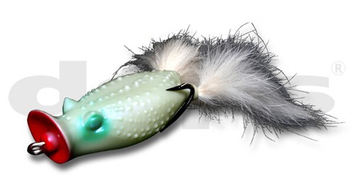 Deps Buster K Hollow Body Topwater Popper Frog Lure - Select Color(s ...