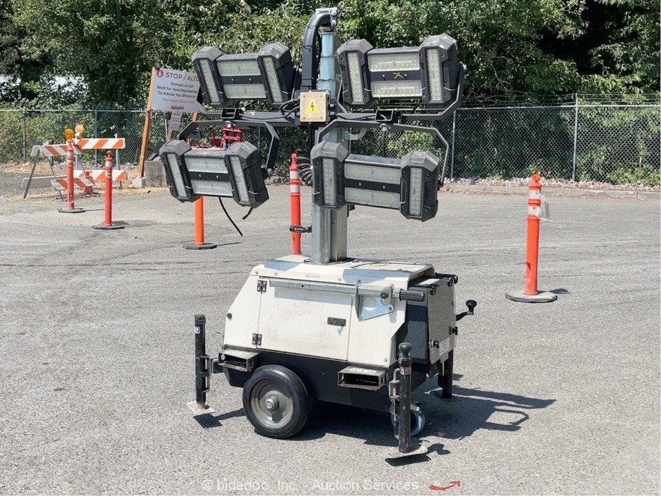 2016 Generac PLT240 16' LINKTower Portable LED Electric Light Tower ...