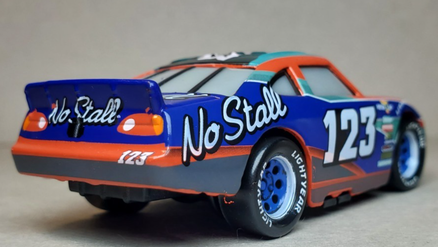 Disney Pixar Cars 3 Todd Marcus No Stall #123 Diecast Stock Car Piston ...