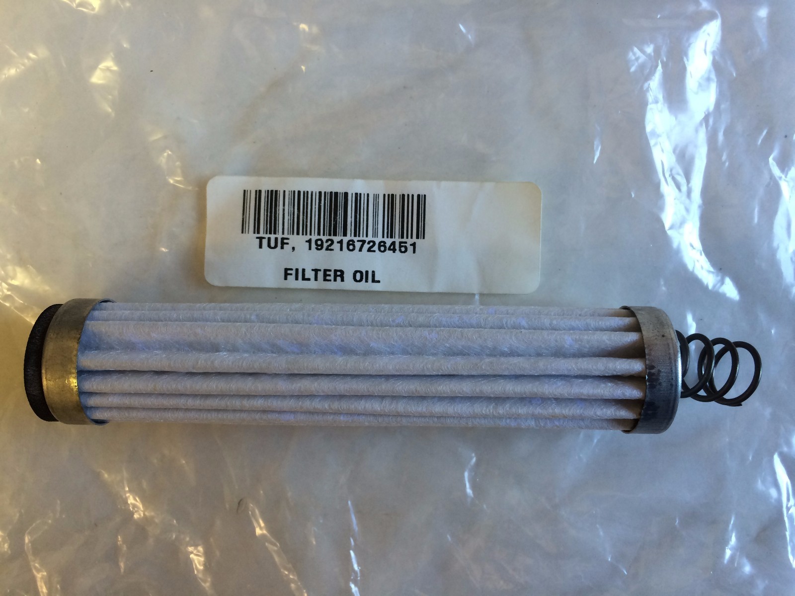 New Genuine OEM Tuff Torq 19216726451 Transmission Hydro Oil Filter JD ...