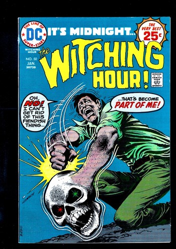 Witching Hour #50 1975 Cynthia Mordred Mildred Nick Cardy Cover Horror ...