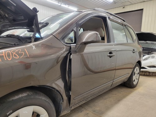 2009 KIA RONDO DRIVER LEFT FRONT POWER DOOR ASSEMBLY JAVA BROWN PAINT ...