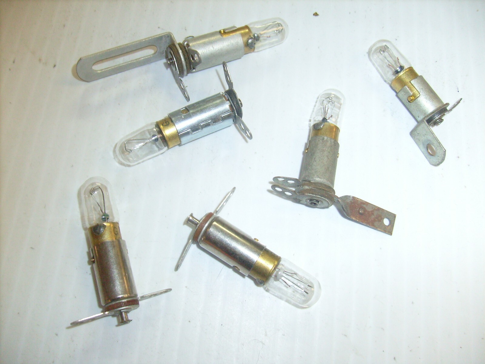 6 LOT VINTAGE GE LIGHT BULB Lamp GENERAL ELECTRIC 757 1829 HOUSING ...